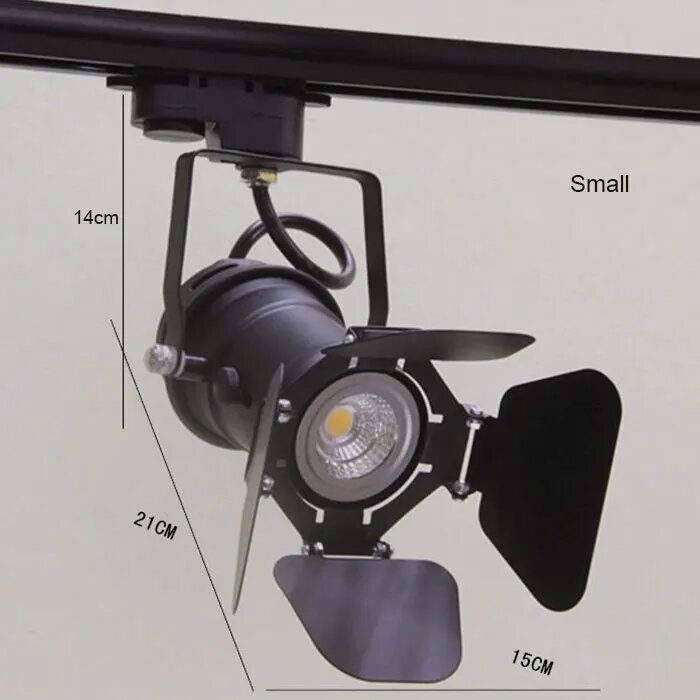 GY Димируемое светодиодное трековое освещение, 5W 3000K warm white, small