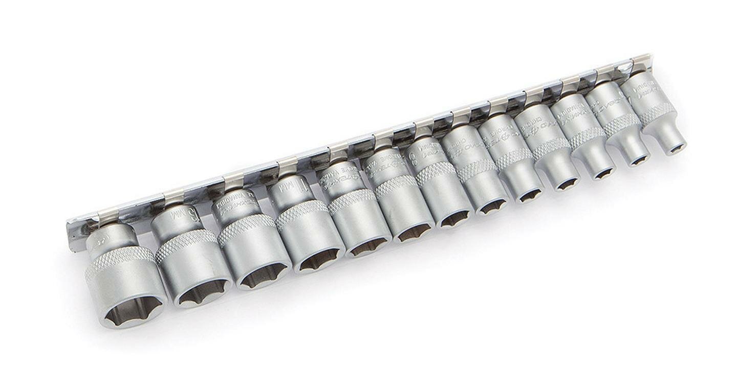 Набор головок 6-гр. 1/4", 13 предметов (с 4 по 14 мм) 600113 Дело техники