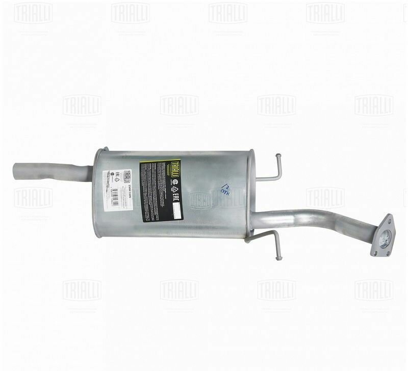 Глушитель для а/м Mitsubishi Lancer IX (00-) 1.6i/1.3i седан осн. (алюм. сталь)