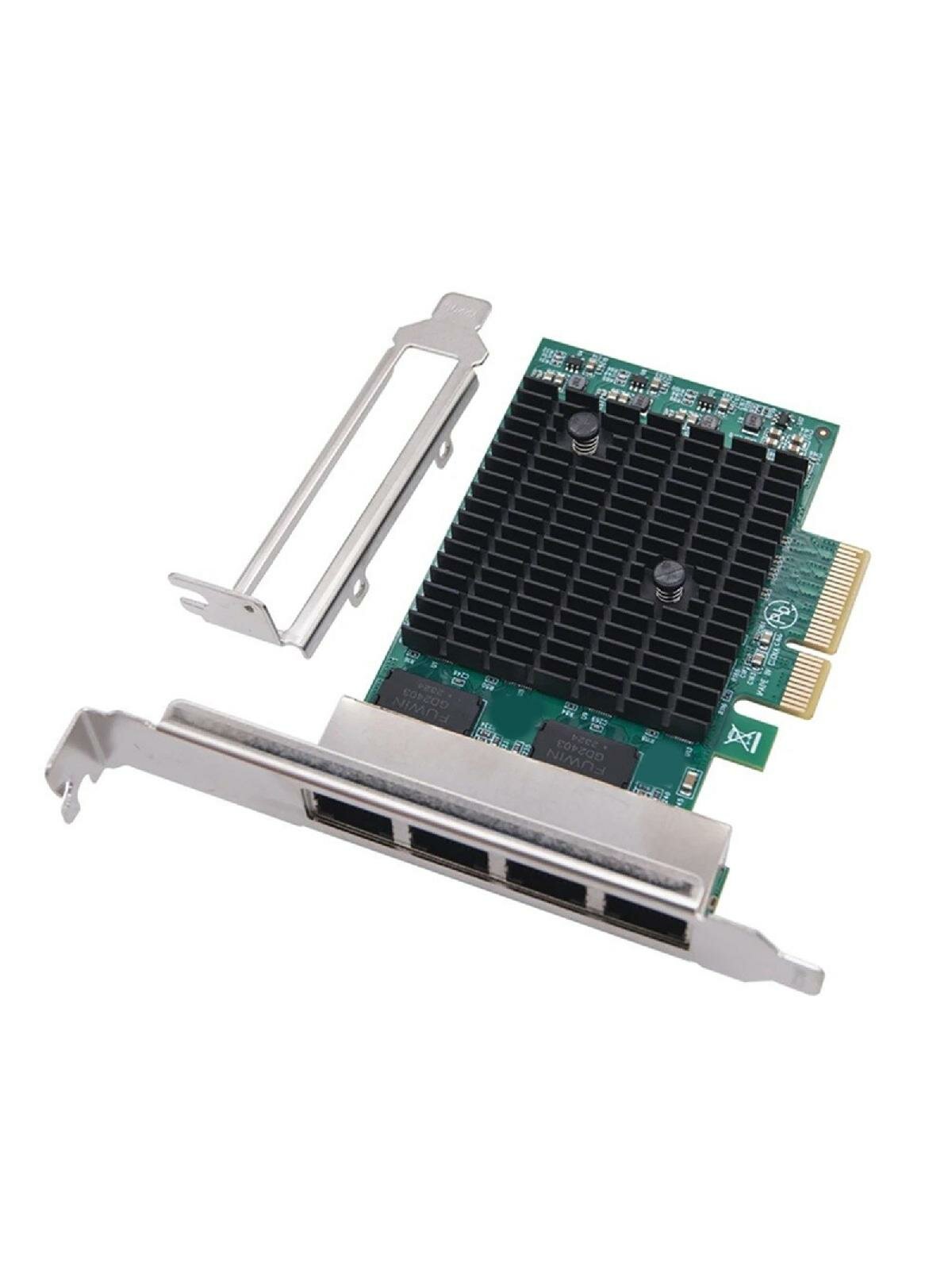 PCIE to 2.5Gbps Ethernet Adapter Card 1/2/4 Rj45 Port Easy Networking Expansion Fast