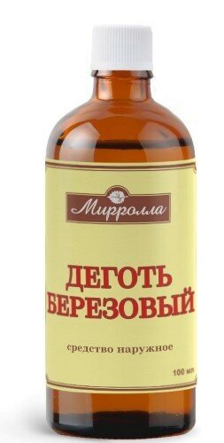 Mirrolla березовый деготь 100 мл