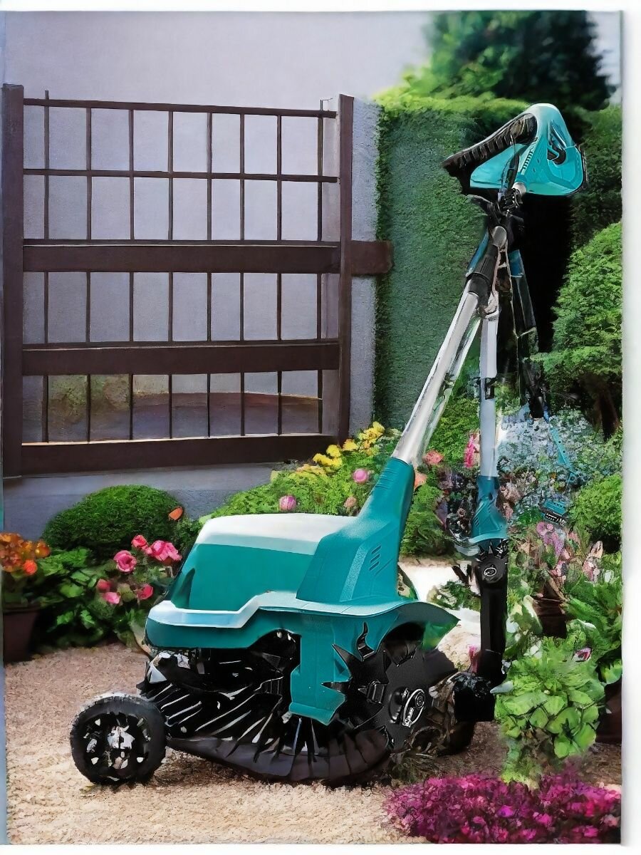 Электротяпка, Несамоходная