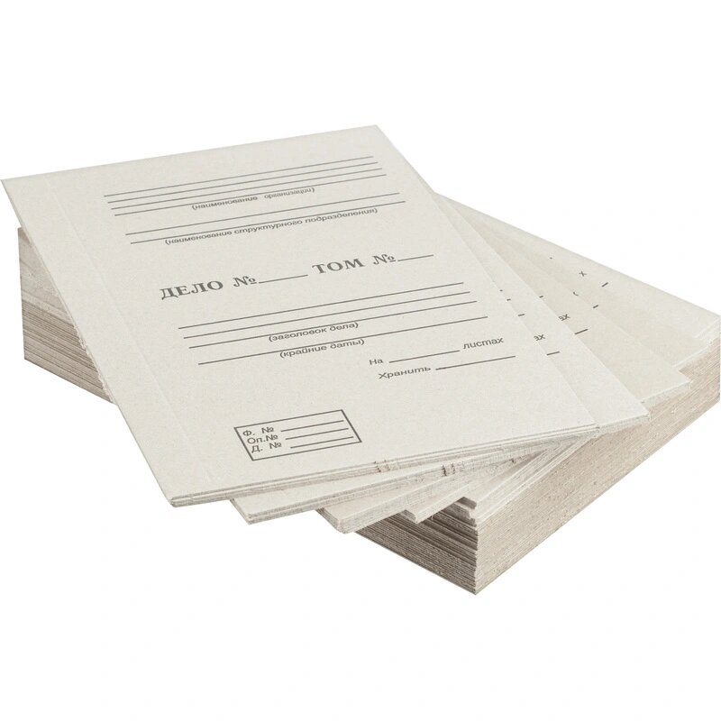 Крышки переплетные А4 с биговкой , картон №21, 60 шт/ уп