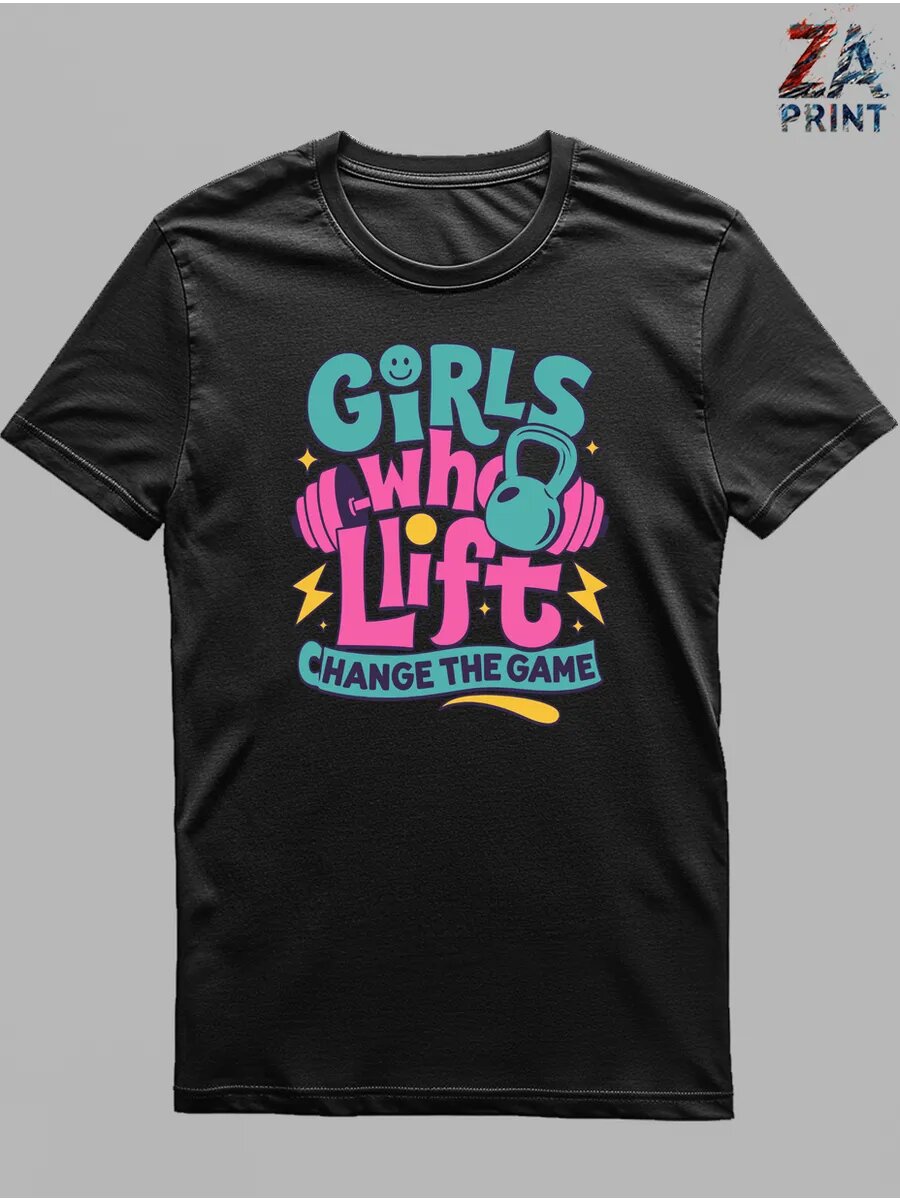 Футболка девушки которые поднимают Girls who lift