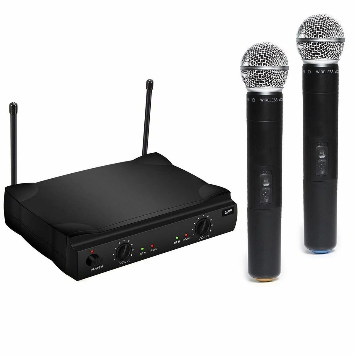 Двойная беспроводная микрофонная система UHF 2 Ручной микрофон UT24 SM58