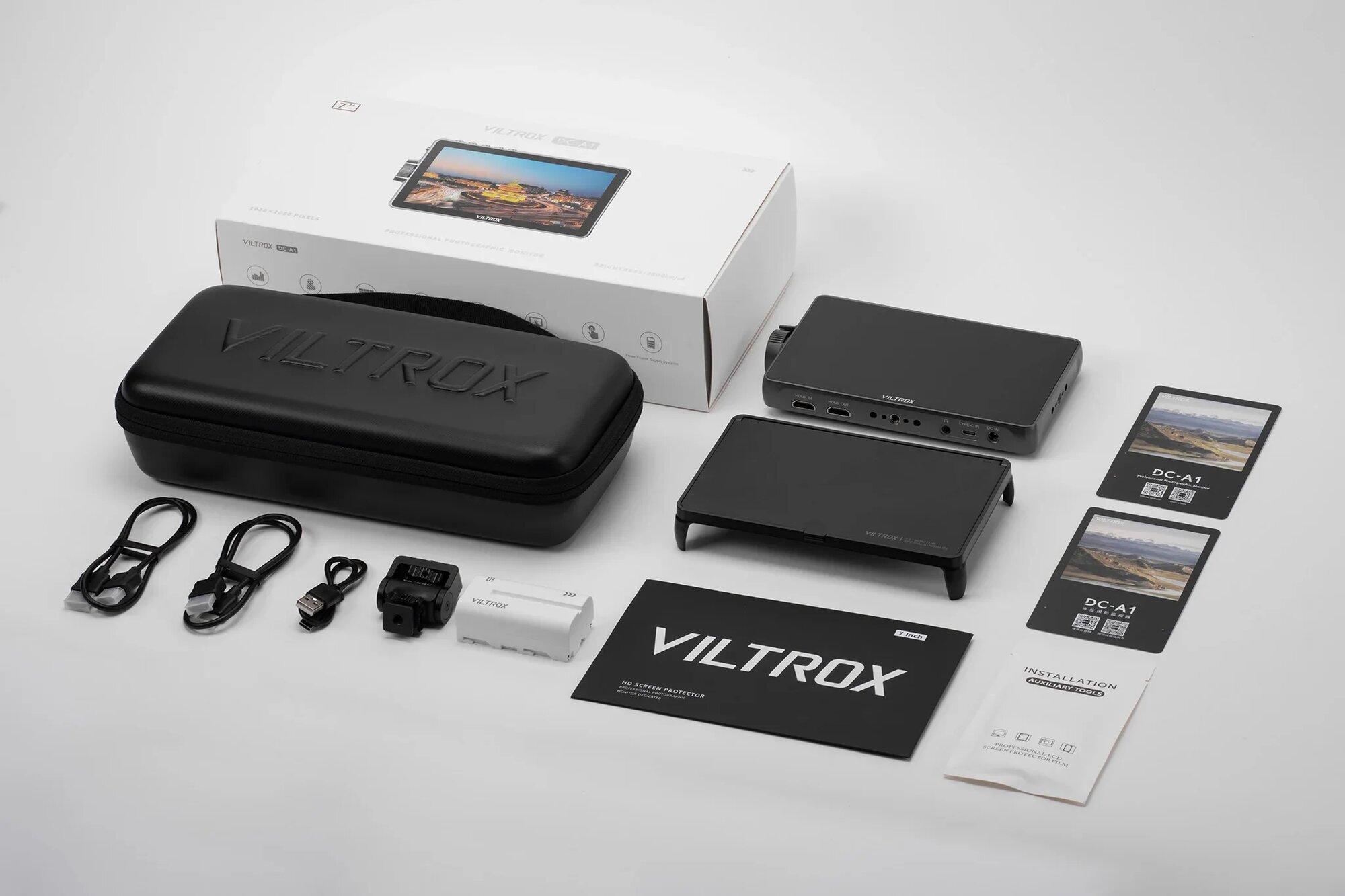 Новый! Viltrox DC-A1 7-дюймовый профессиональный монитор 2800nit 4K для фотографии, видеоблогов, киносъемки, ТВ, сенсорный экран, камера, монитор