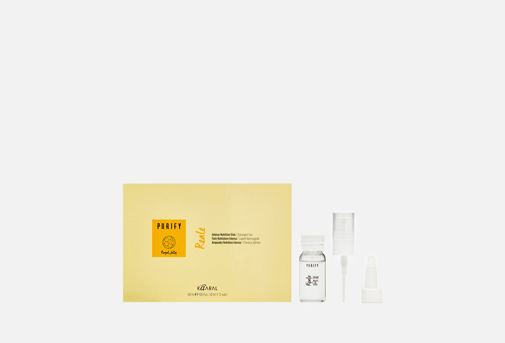 Лосьон для поврежденных волос KAARAL Purify- Reale Vials 10 мл