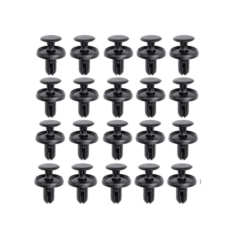 20 шт. защелок для брызговиков, защитного экрана крыла, крепежных элементов, заклепок для mitsubishi mr288150