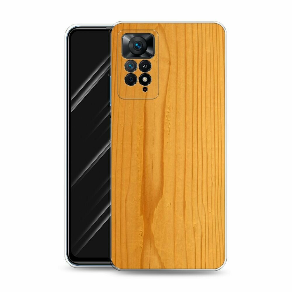 Чехол на Xiaomi Redmi Note 11E Pro / Сяоми Редми Нот 11E Pro Про с принтом "Текстура дерево" — фото 1