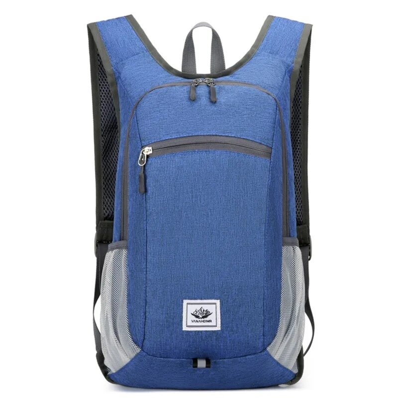 Синий складной рюкзак Royal Blue для туризма и велоспорта