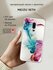 Чехол на Meizu 16th / Мейзу 16th с принтом "Розовые разводы рисунок"