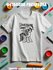 Футболка LISA PRINT базовая, размер 158, белый