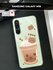 Чехол на Samsung Galaxy M16 / Самсунг Галакси М16 с принтом "Кофе 2", прозрачный