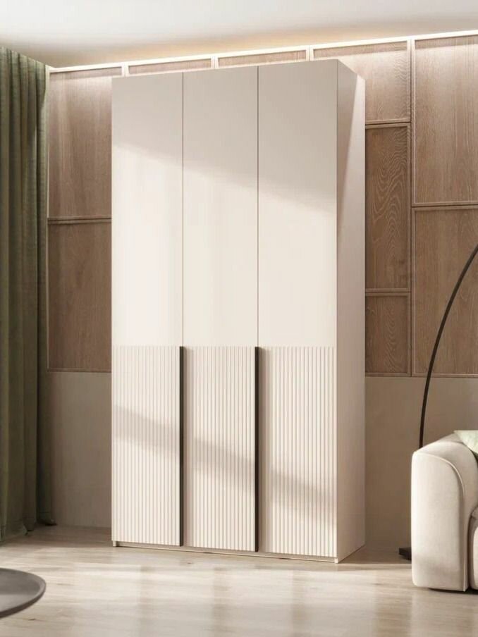 Шкаф распашной Марвэл 3-х створчатый. (1200мм) (Кашемир, Кашемир)