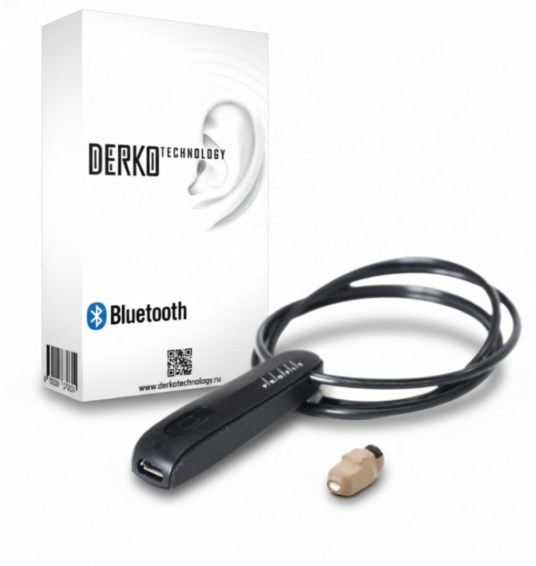 Bluetooth-гарнитура Profit BT1 и микронаушник Gold 10 мм для скрытной связи и эффективного общения