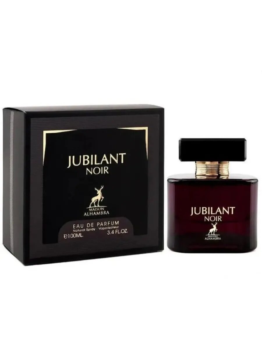 Парфюмерная вода Al Hambra JUBILANT NOIR 100ml (аромат Ver Crystal Noir) для женщин
