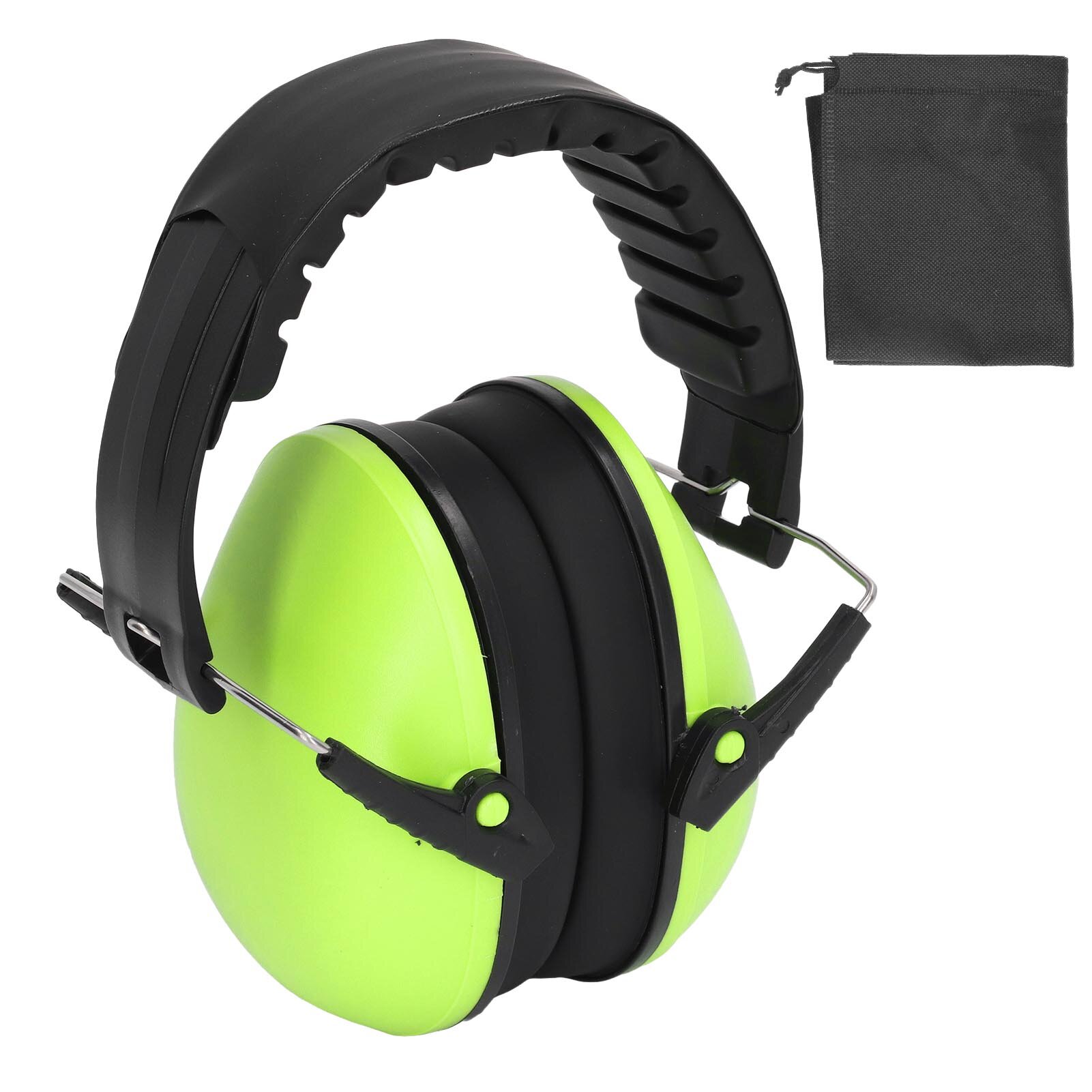 Защитные наушники NRR 21DB, звукоизолирующие, с шумоподавлением, удобные, для стрельбы, зеленые