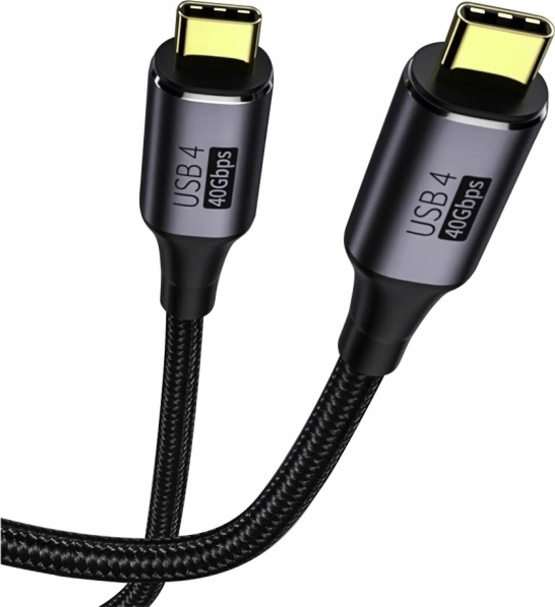 Кабель B&P, USB4, Type-C, 5K/60 Hz, 8K/30 Hz, 40 Гб/с, 240 Вт, 1,5 м