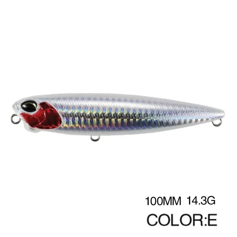 Fangbait DUO Realis Pencil Lure 65мм/100мм для форели и щуки 100mm 14g Color E