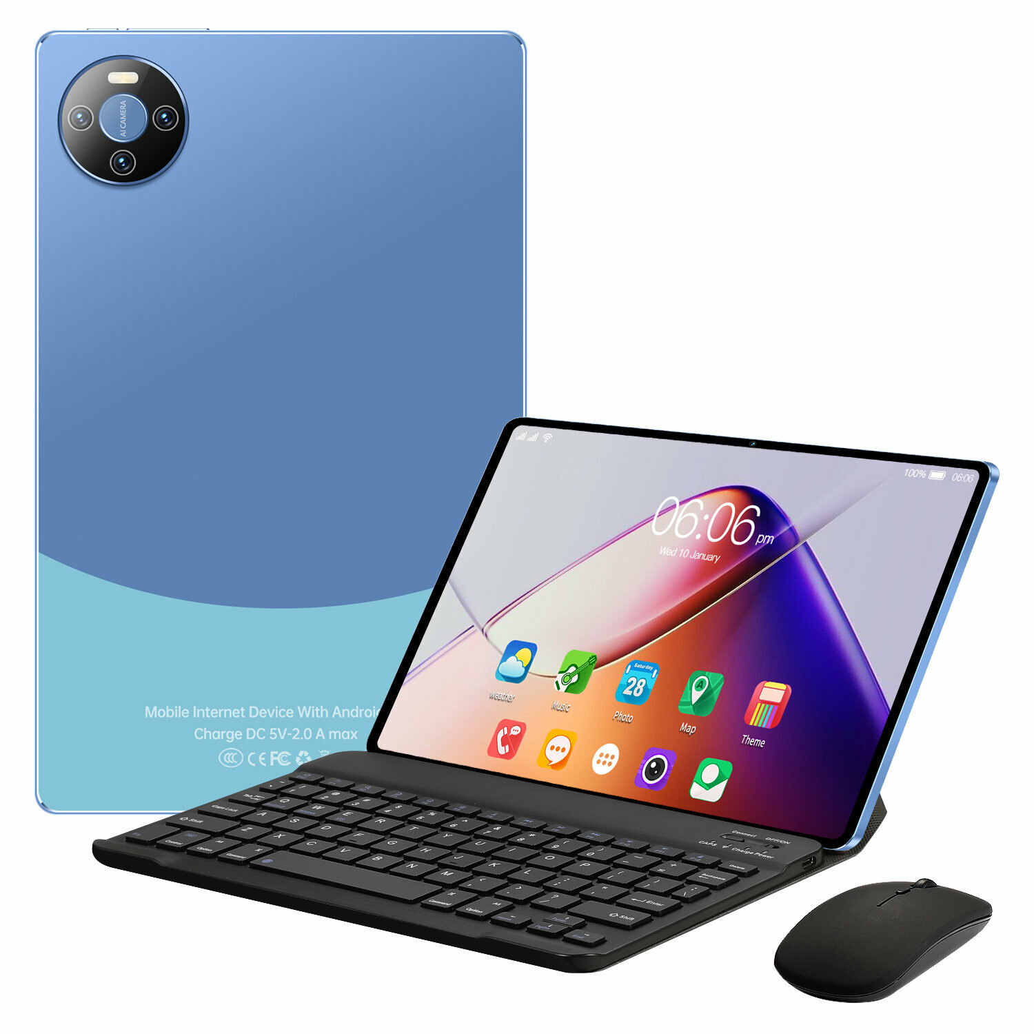 Игровой планшет "M60 PRO" MTK 6799, 11,6', 1024GB, Android 13, синий