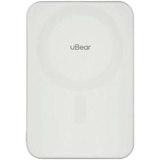 Внешний аккумулятор Ubear Slide, 10000mAh, PD20W, Qi2, белый