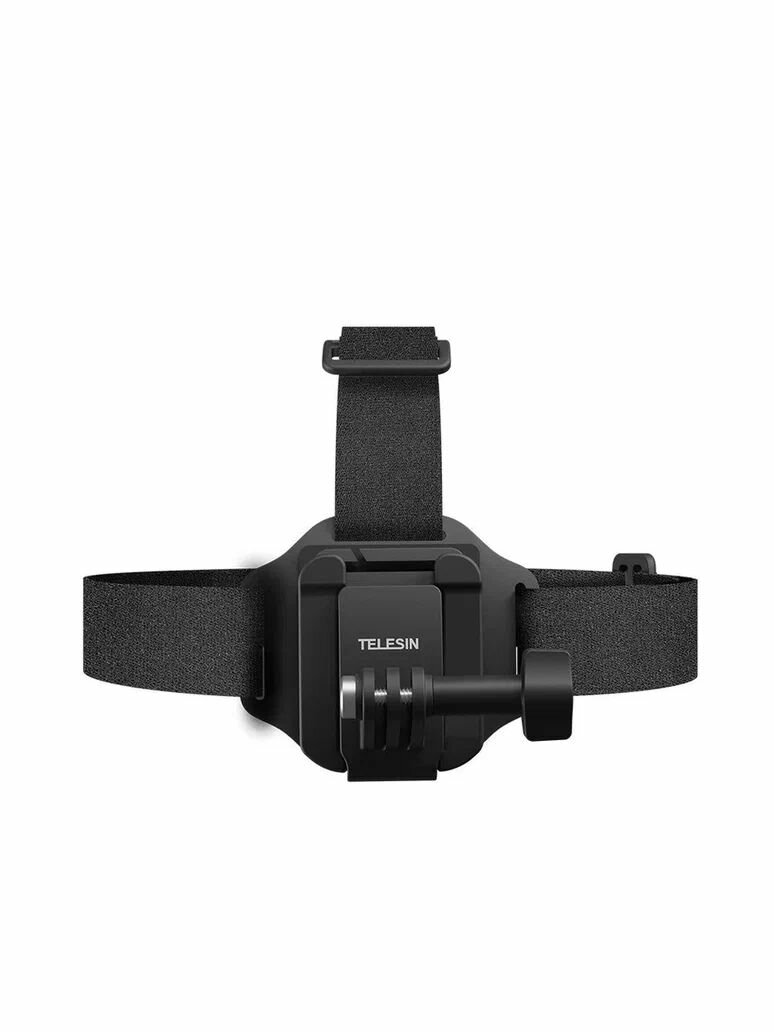 Крепление на голову Telesin для GoPro, DJI Action с быстросъемной клипсой на кепку