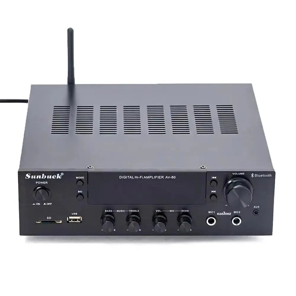 Sunbuck 1388/AV80 усилитель звука Bluetooth 220В