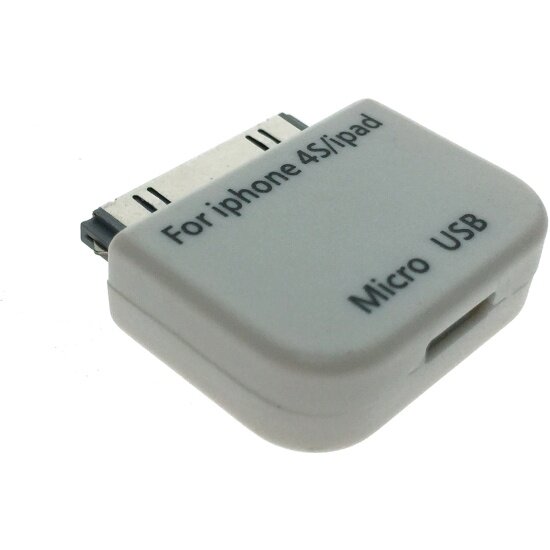 Кабель Espada iPad/iPhone 30pin to micro USB B(F)