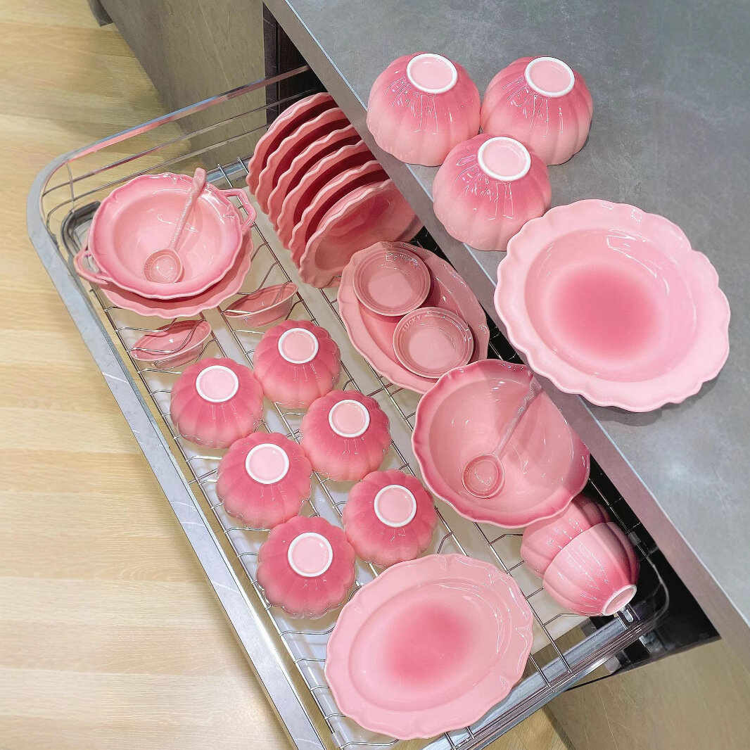 Сервиз "Ужин на двоих", керамика, для СВЧ и посудомойки, 2 персоны