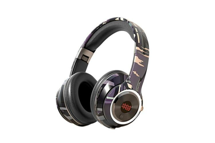 Беспроводные накладные наушники D.K. CREATIVE WORKSHOP cool black, Bluetooth, one-button test, с каб