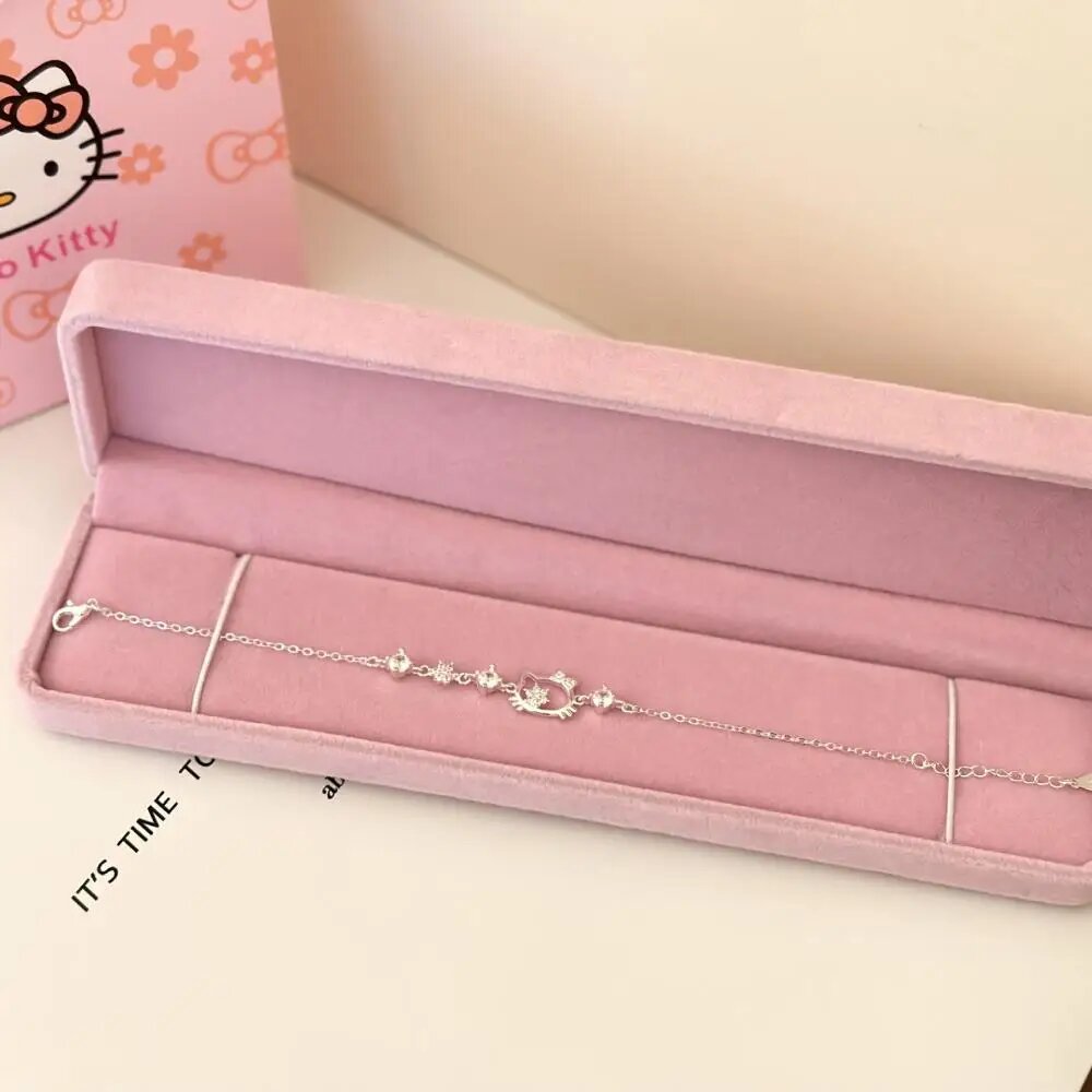 Милый браслет Hello Kitty для девушек, стильный подарок подруге — фото 1