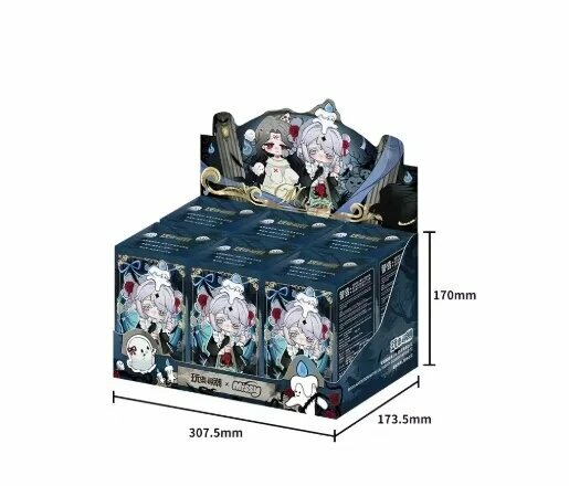 Фигурка Missy Sweet Mourning Lolita Crow Paradise, черный, набор 6 шт