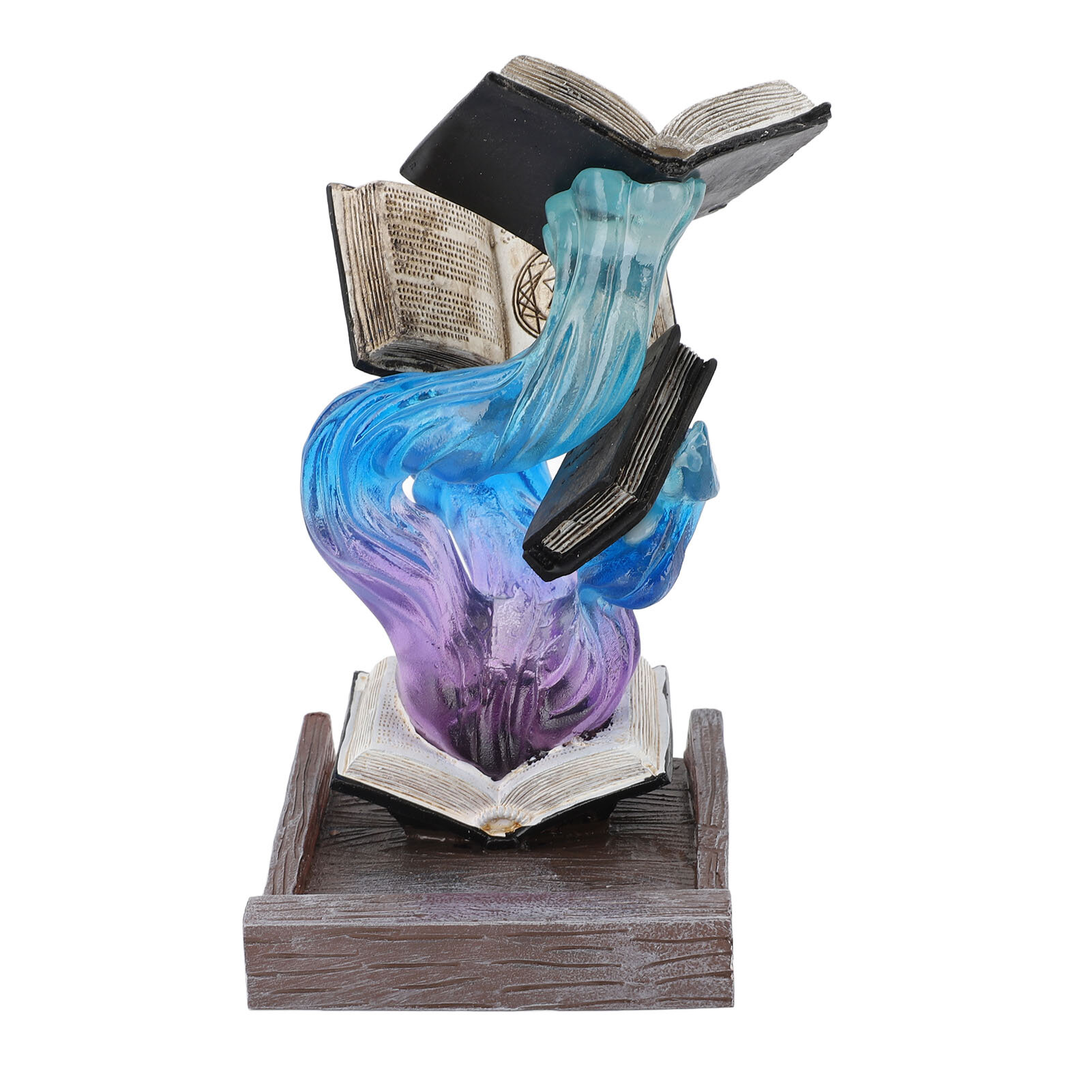 Украшения из книжных костей, персонализированные, расписанные вручную, большие украшения из книжных костей для тумбочек и ТВ-прилавков