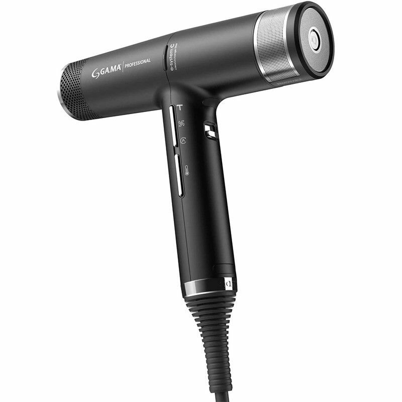 Фен для волос Ga.Ma Perfetto IQ3 PH6080, 1600Вт, 4 температурных режима, 3 скорости, черный