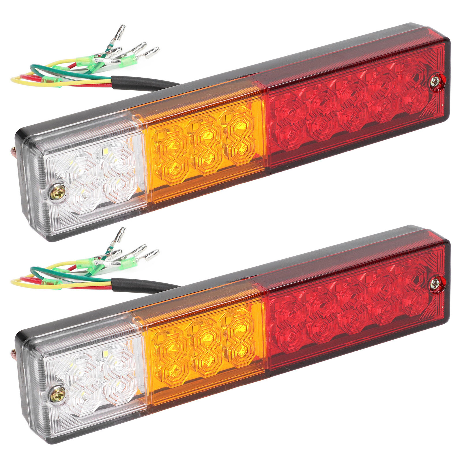 Пара 12V 20LEDS Прямоугольный прицельный прицельный лампа