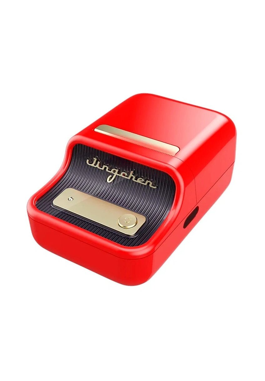 Принтер этикеток NIIMBOT "B21S", прямой термопечатью, аккумулятор, красный