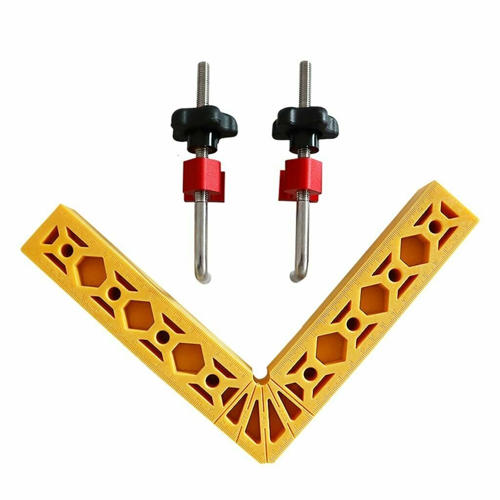 Квадратные струбцины для фиксации 20x20 см, Желтый - 3