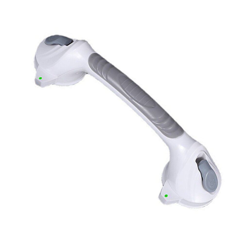 Комплект крепежа, Безударная присоска для стеклянной дверной ручки ванной комнаты и туалета-серая