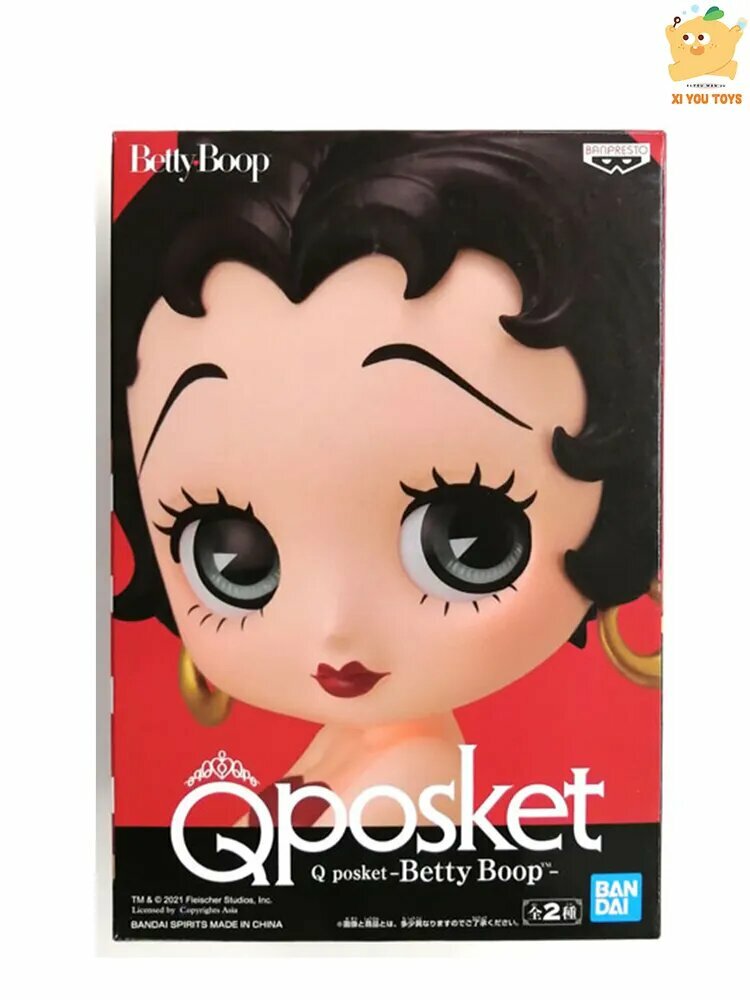 KNOW EASY-Q Posket Bandai Red Betty Boop / Модная Коллекционная Красная Кукла Бетти Буп - Идеальный Подарок Для Вашего Ребенка
