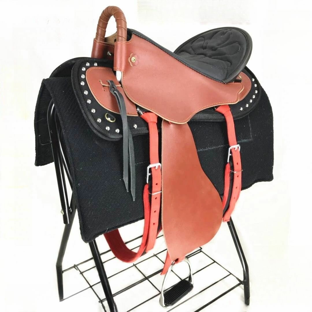 Полный комплект кавалерийских седел (большой размер), Подходит для лошадей с высотой плеч более 1,3 м