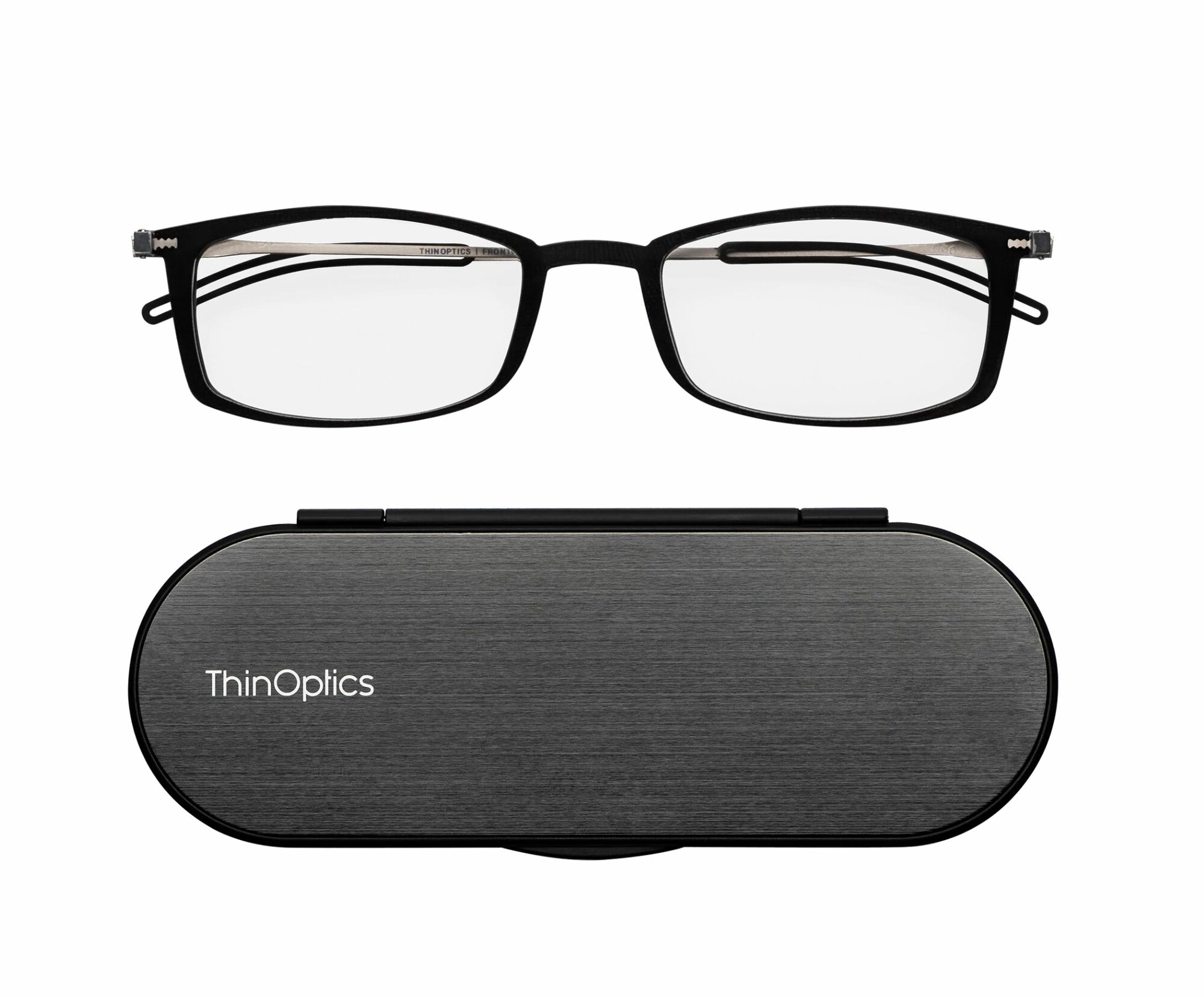 Супертонкие компактные очки +2,0 для чтения ThinOptics бруклин