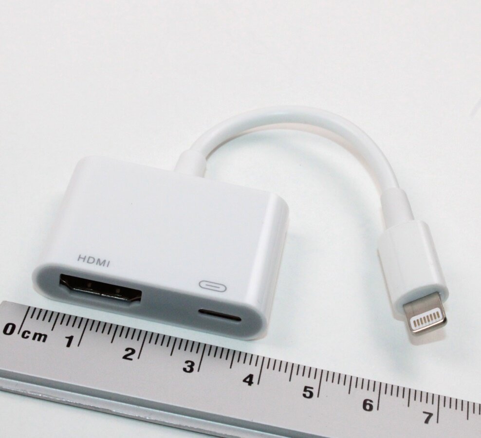 Переходник Lightning (M) - HDMI (F), REXANT