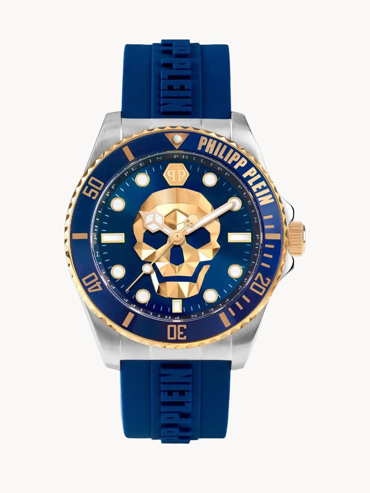 Наручные часы PHILIPP PLEIN, синий/серебристый/золотистый