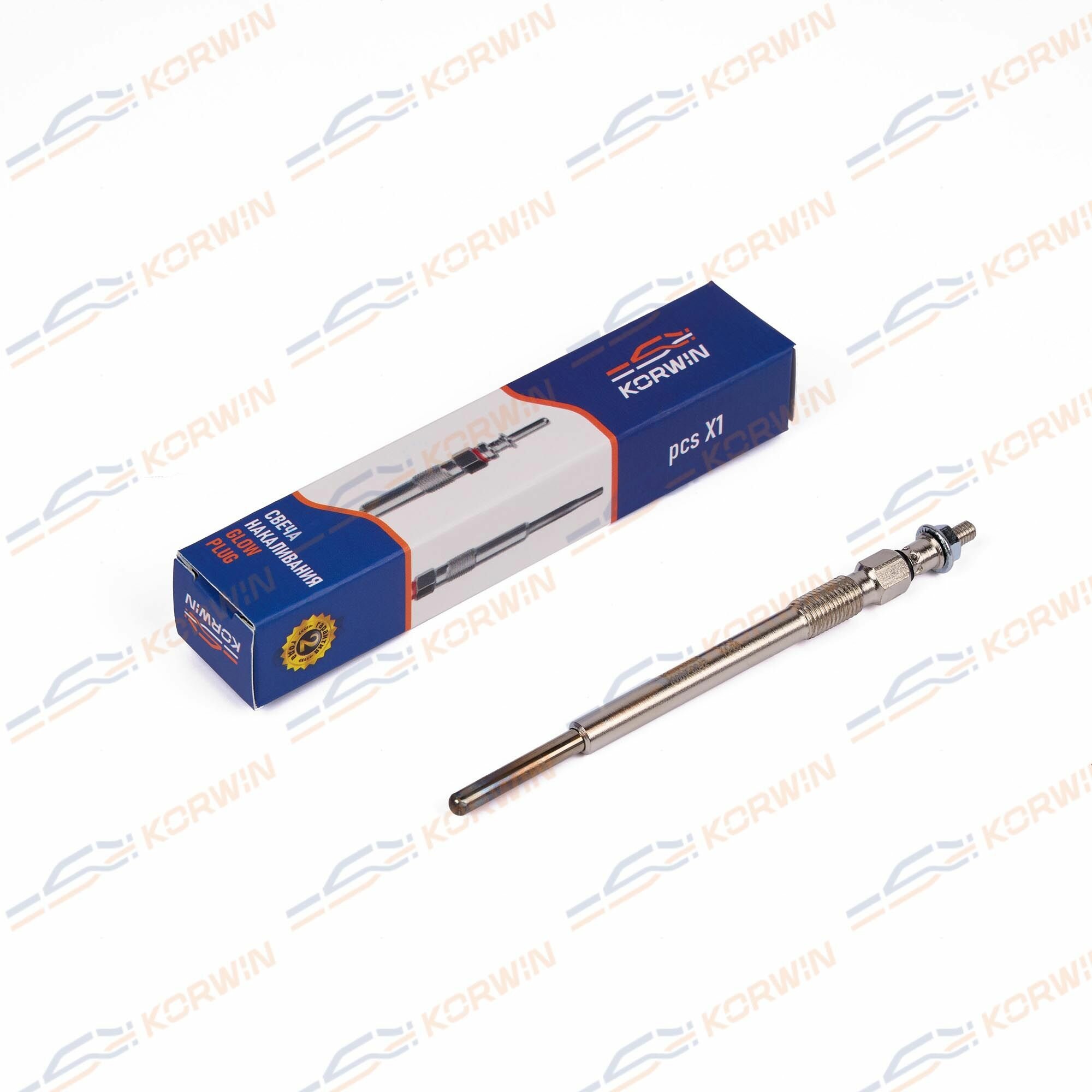 Свеча накаливания Ford Fusion 02-/Focus II 05- 1.4TDCi/1.6TDCi пр. Турция