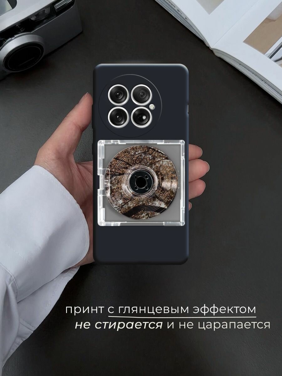 Чехол на OnePlus 13 / ВанПлас 13 с принтом Диск с деревом 2 — фото 1