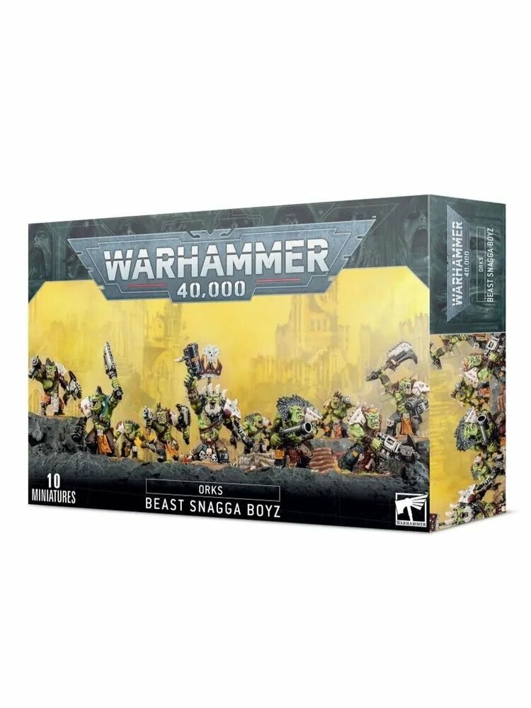 Фигурка для моделирования Warhammer 40K ORKS: BEAST SNAGGA BOYZ