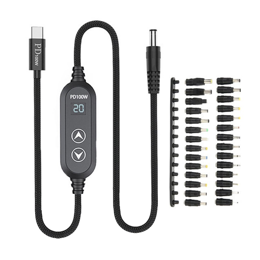 Регулируемый адаптер мощностью 100 Вт/С 5-20 В + 28 В