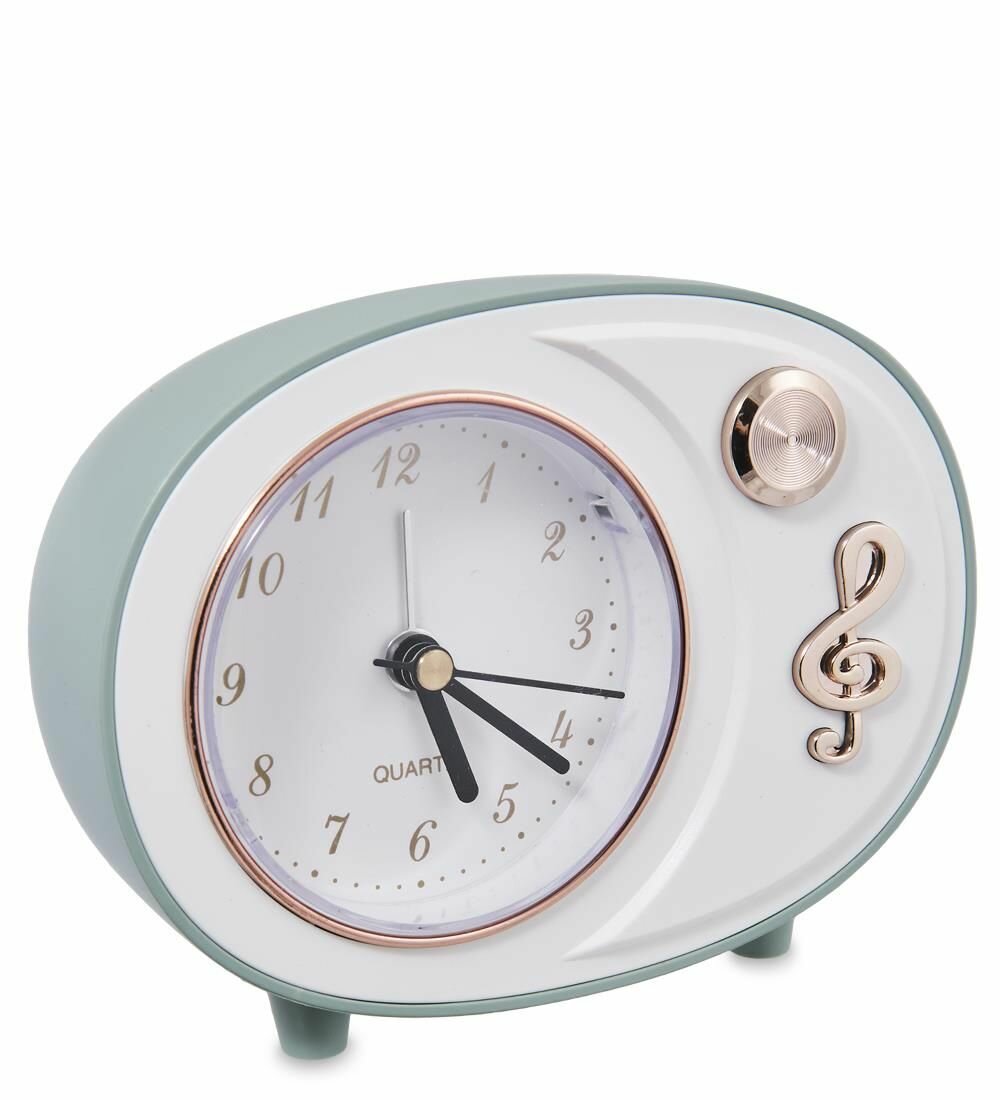 Будильник "Скрипичный ключ" голубой A2138299