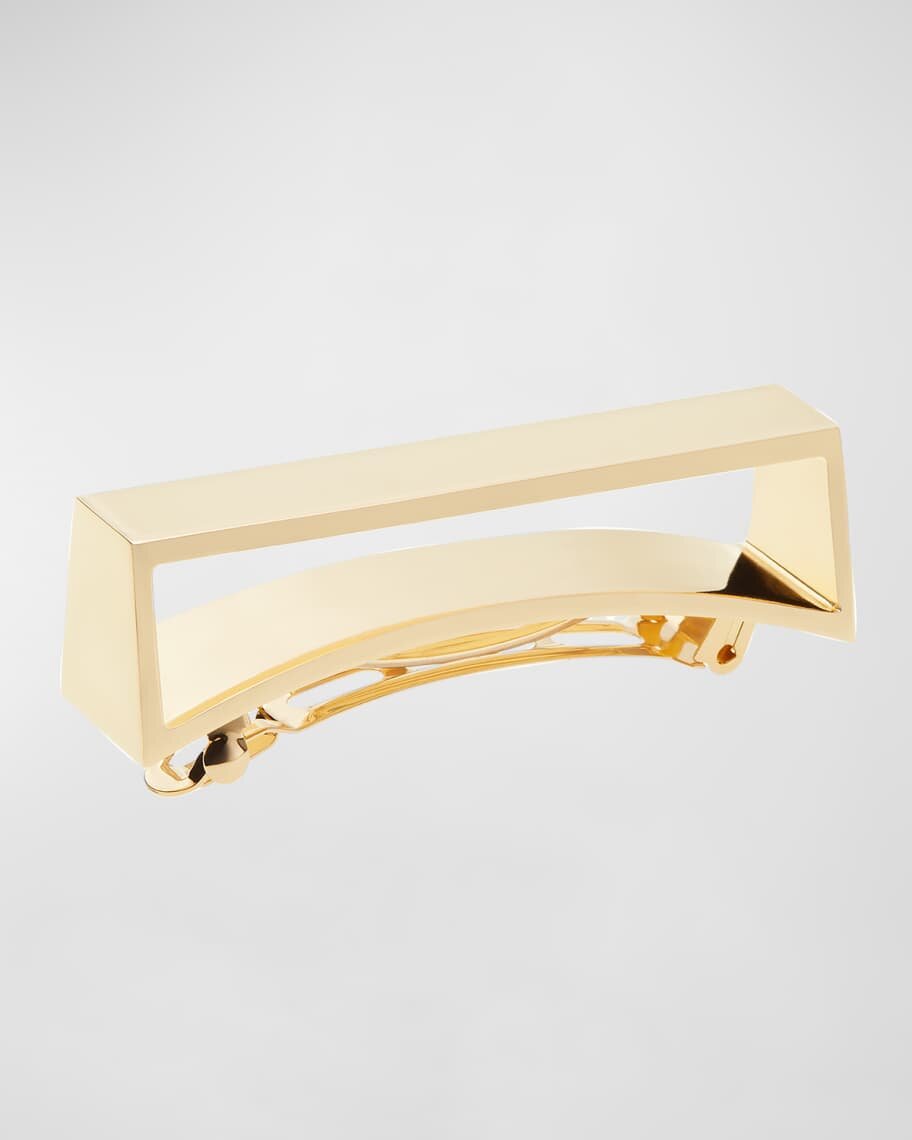 Шпилька ORIBE Geometric Gold, позолоченная, для всех типов волос, США