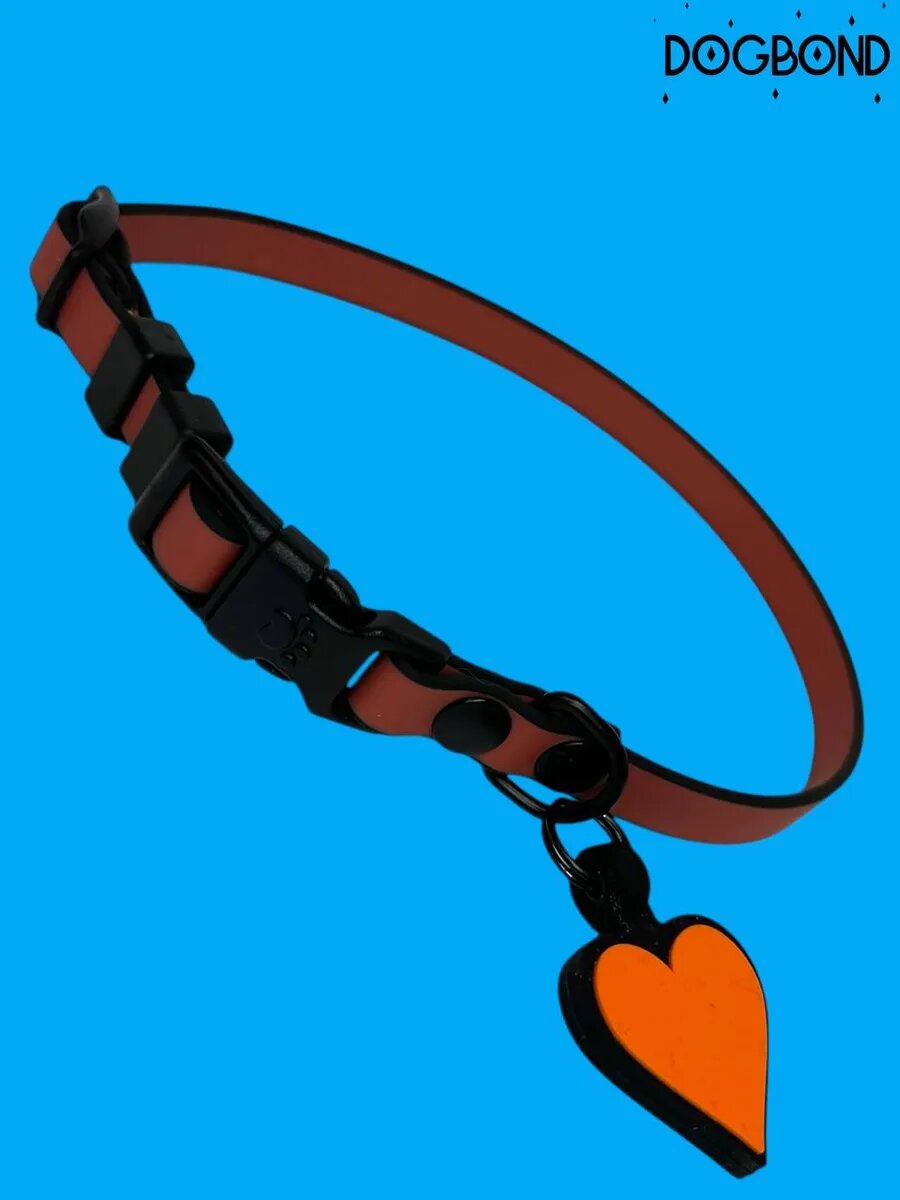 Dogbond Шнурок для адресника из биотана, 10 мм